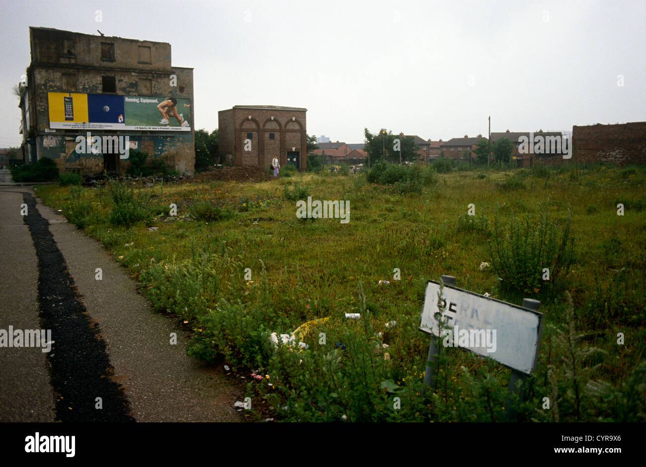 Liverpool slums hi-res stock photography and images - Alamy
