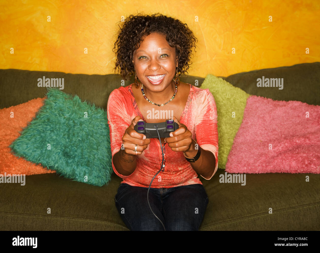 Hand held controller hi-res stock photography and images - Alamy