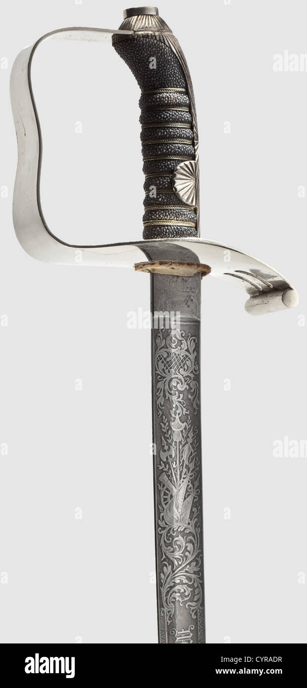A prize sabre for an officer's shooting competition,Wiener-Neustadt ...