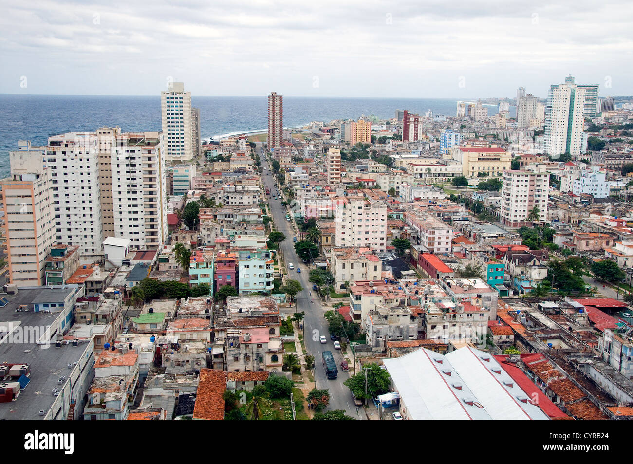 Panorama of Havana, Cuba Stock Photo - Alamy