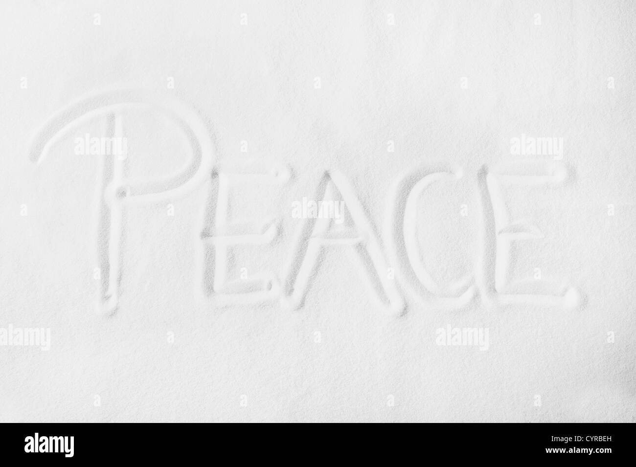 Peace message hi-res stock photography and images - Alamy