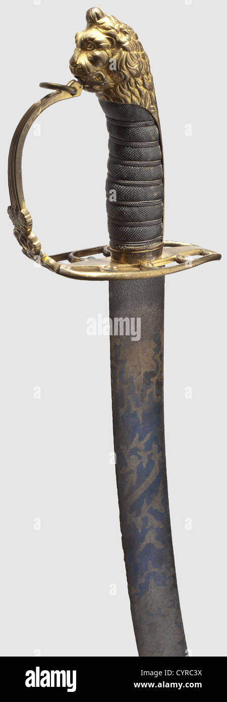 A English model 1803 infantry officer's sabre,circa 1820 Robust single ...