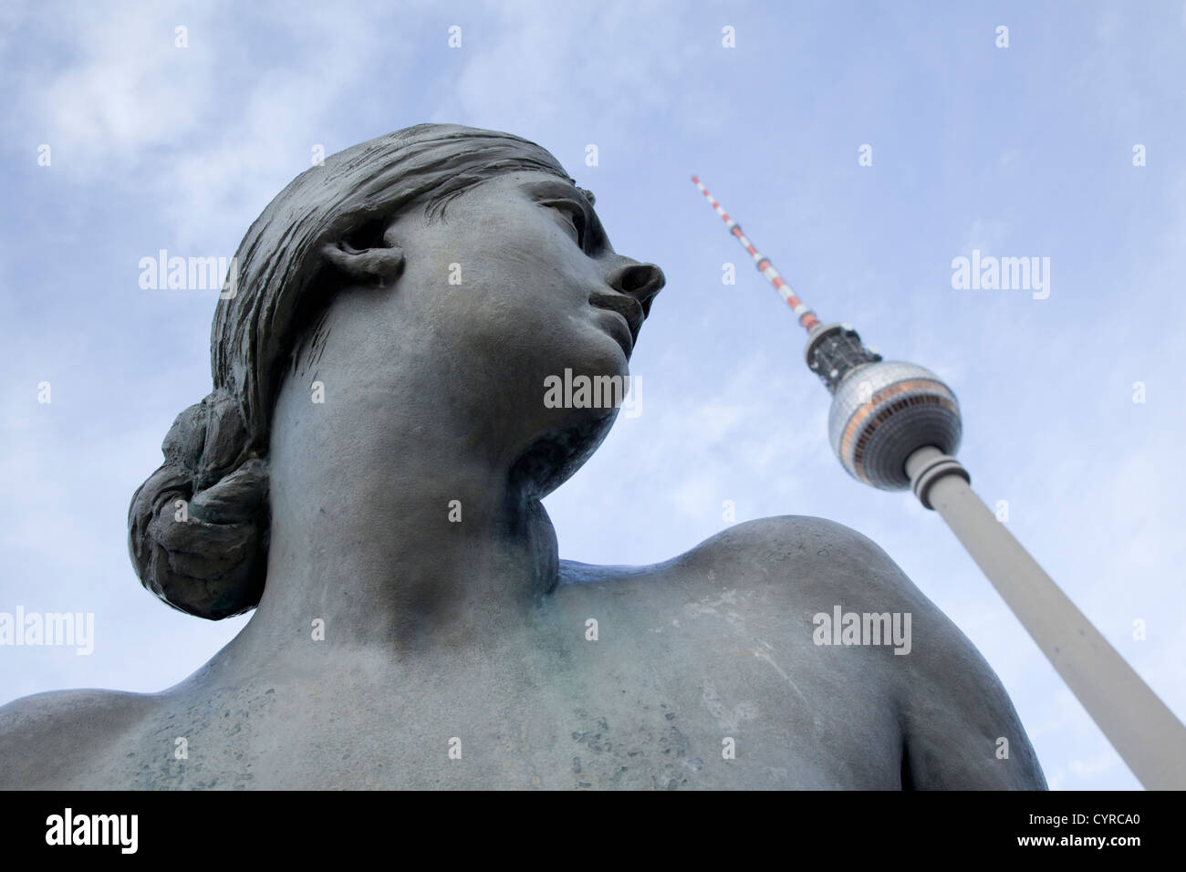 TV tower, Berlin, Fernsehturm Stock Photo - Alamy