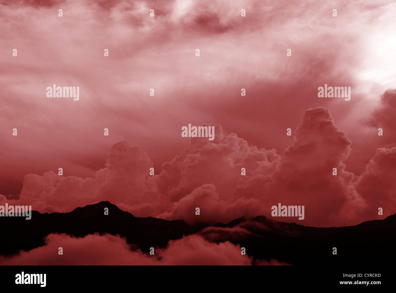 Clouds over the mountains,take this beautiful picture in Taiwan ...