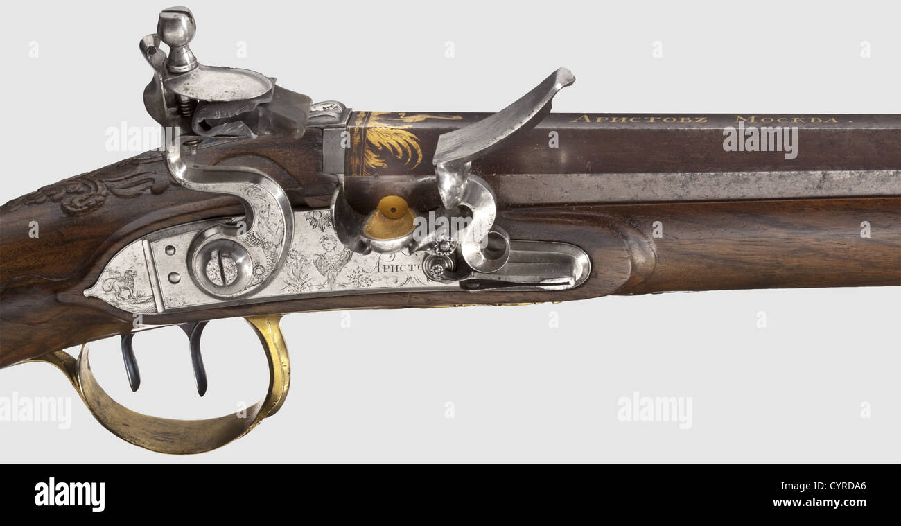 A flintlock hunting rifle hi-res stock photography and images - Alamy