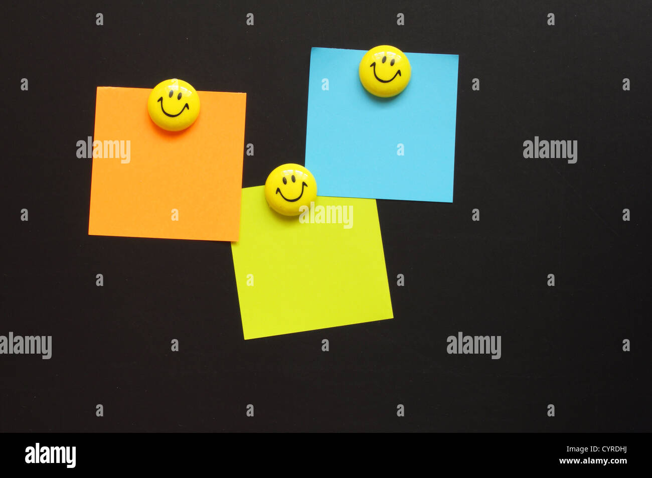 Blank sheet of paper with smilie hi-res stock photography and images ...