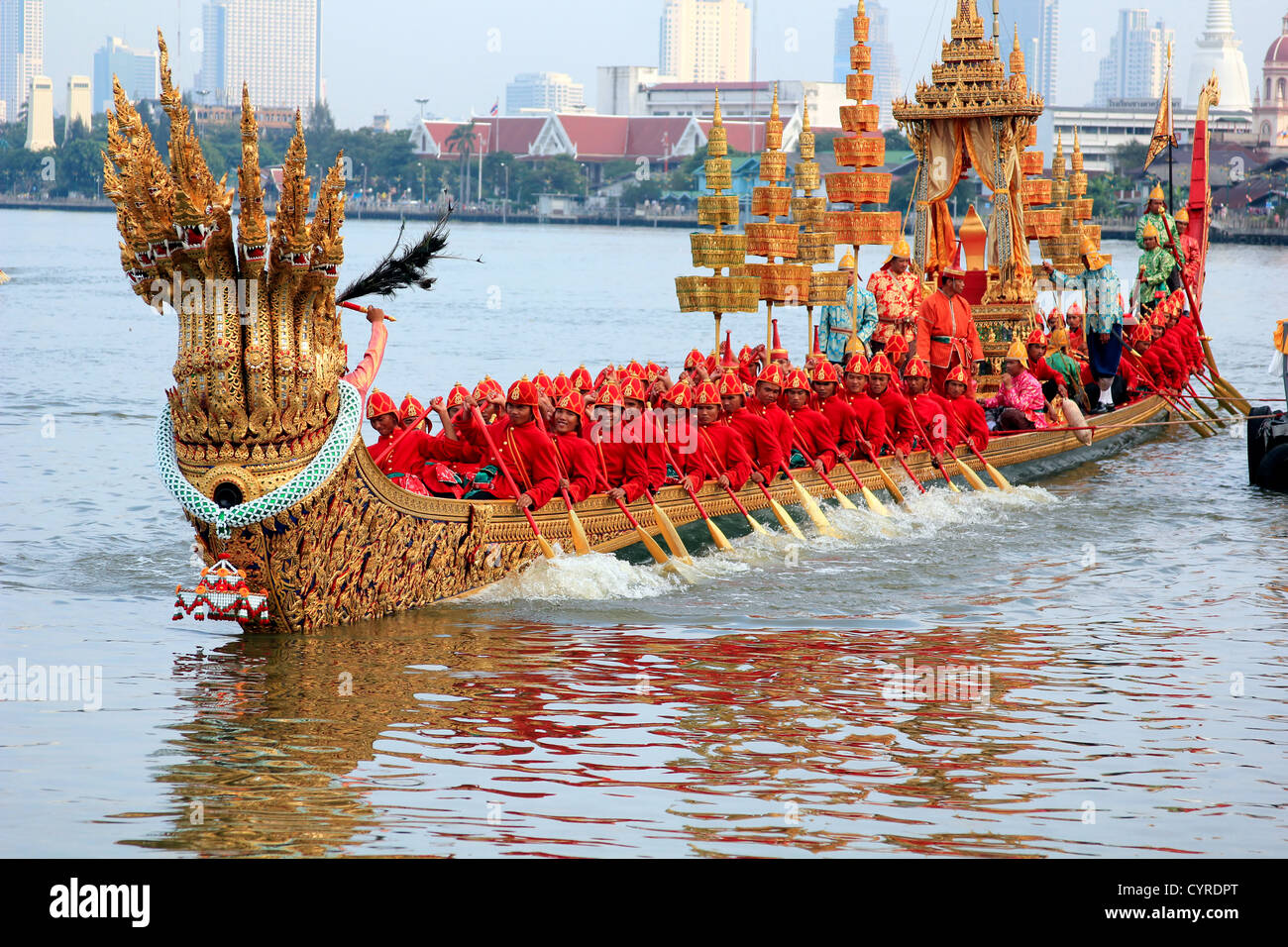 The Royal Barge Procession, Bangkok, Thailand 2012 Stock Photo - Alamy