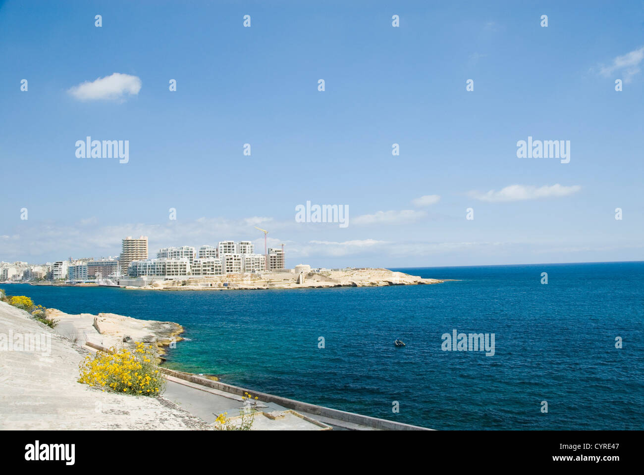 Malta valletta beach hi-res stock photography and images - Alamy