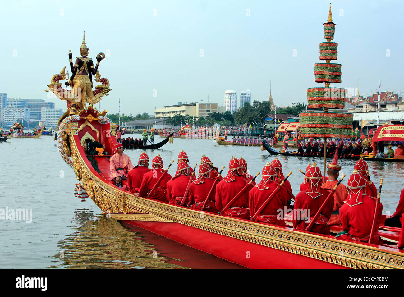 The Royal Barge Procession, Bangkok, Thailand 2012 Stock Photo - Alamy