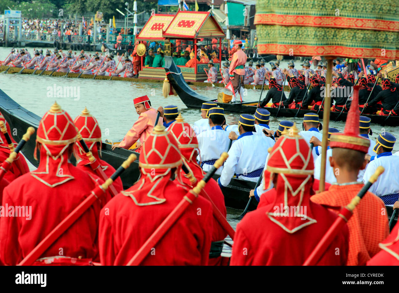 The Royal Barge Procession, Bangkok, Thailand 2012 Stock Photo - Alamy