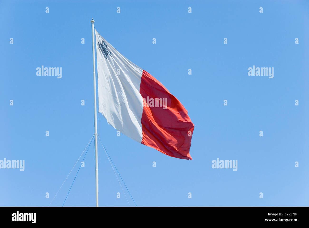 Valletta flag hi-res stock photography and images - Alamy