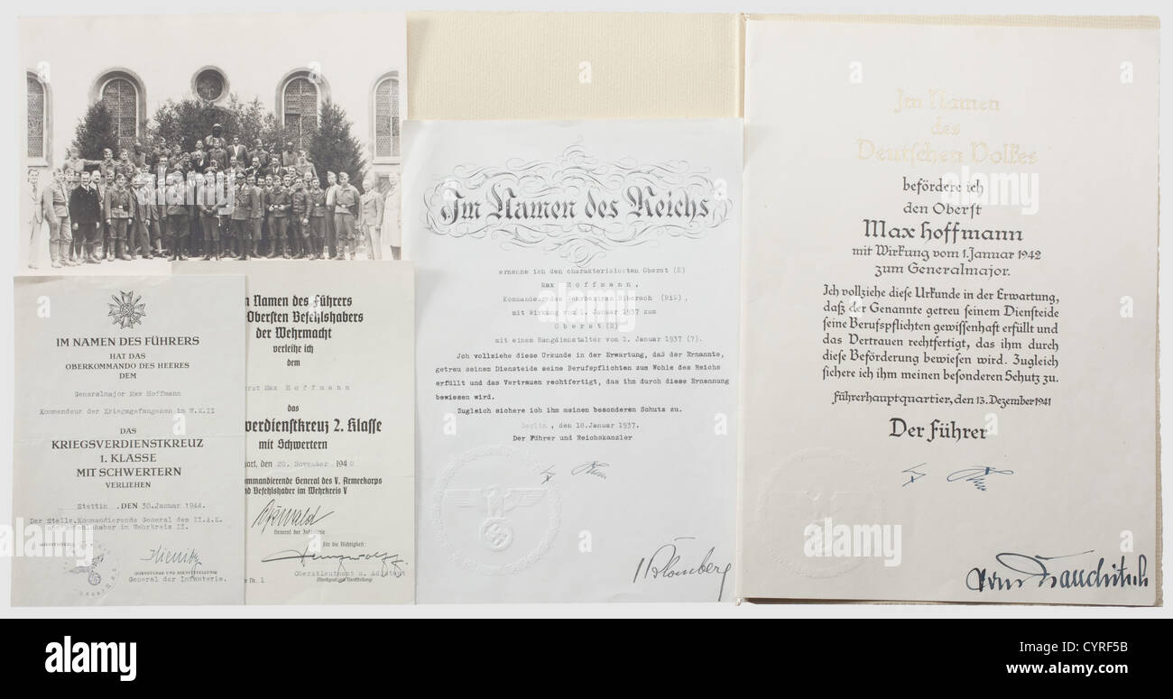 Generalmajor max hoffmann hi-res stock photography and images - Alamy