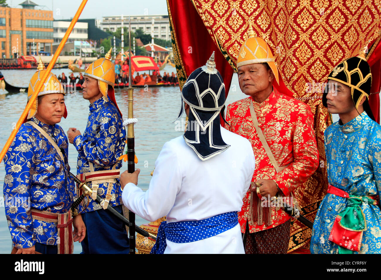 The Royal Barge Procession, Bangkok, Thailand 2012 Stock Photo - Alamy