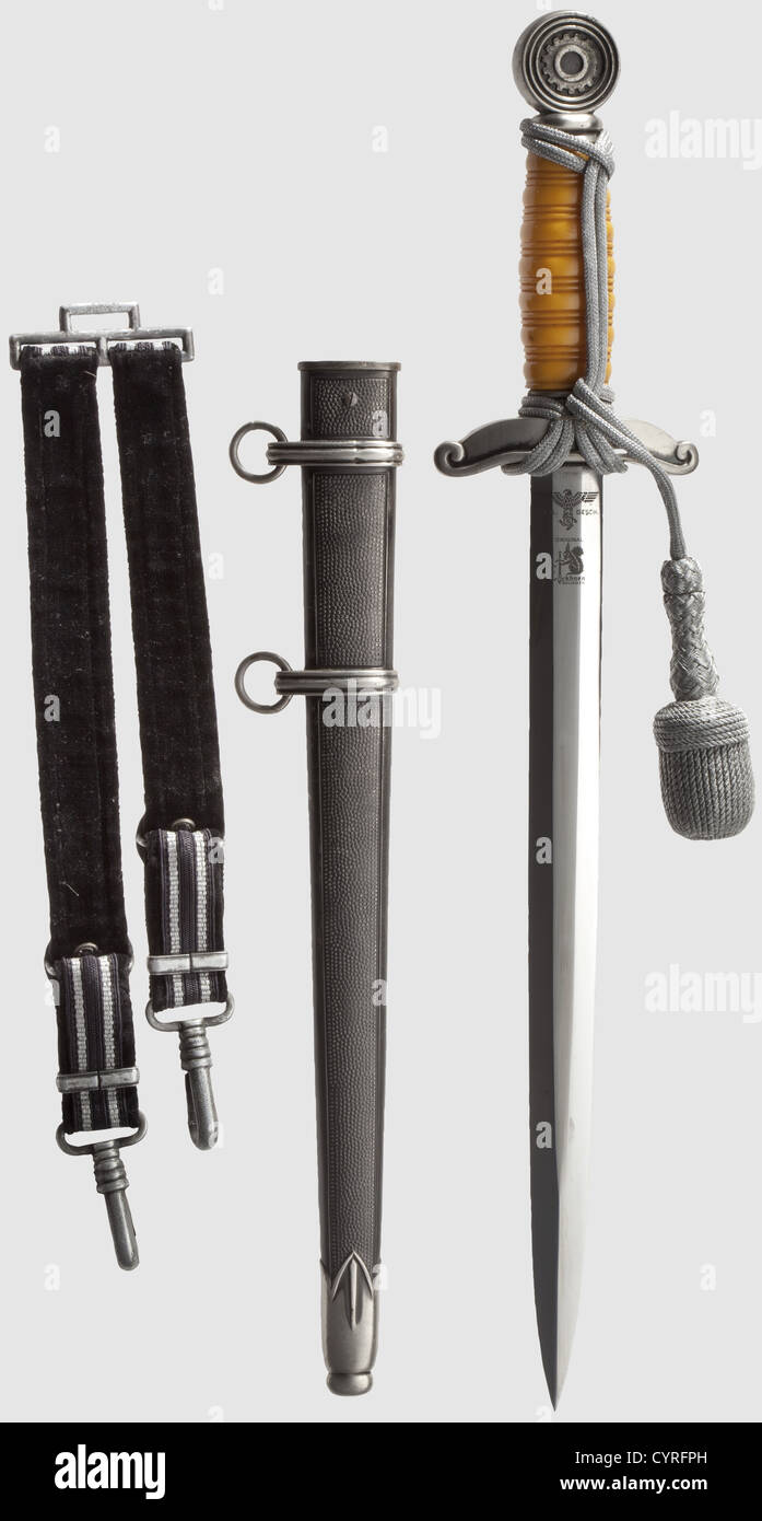 A model 38 TeNo leader's dagger(Technical Emergency Corps),complete ...