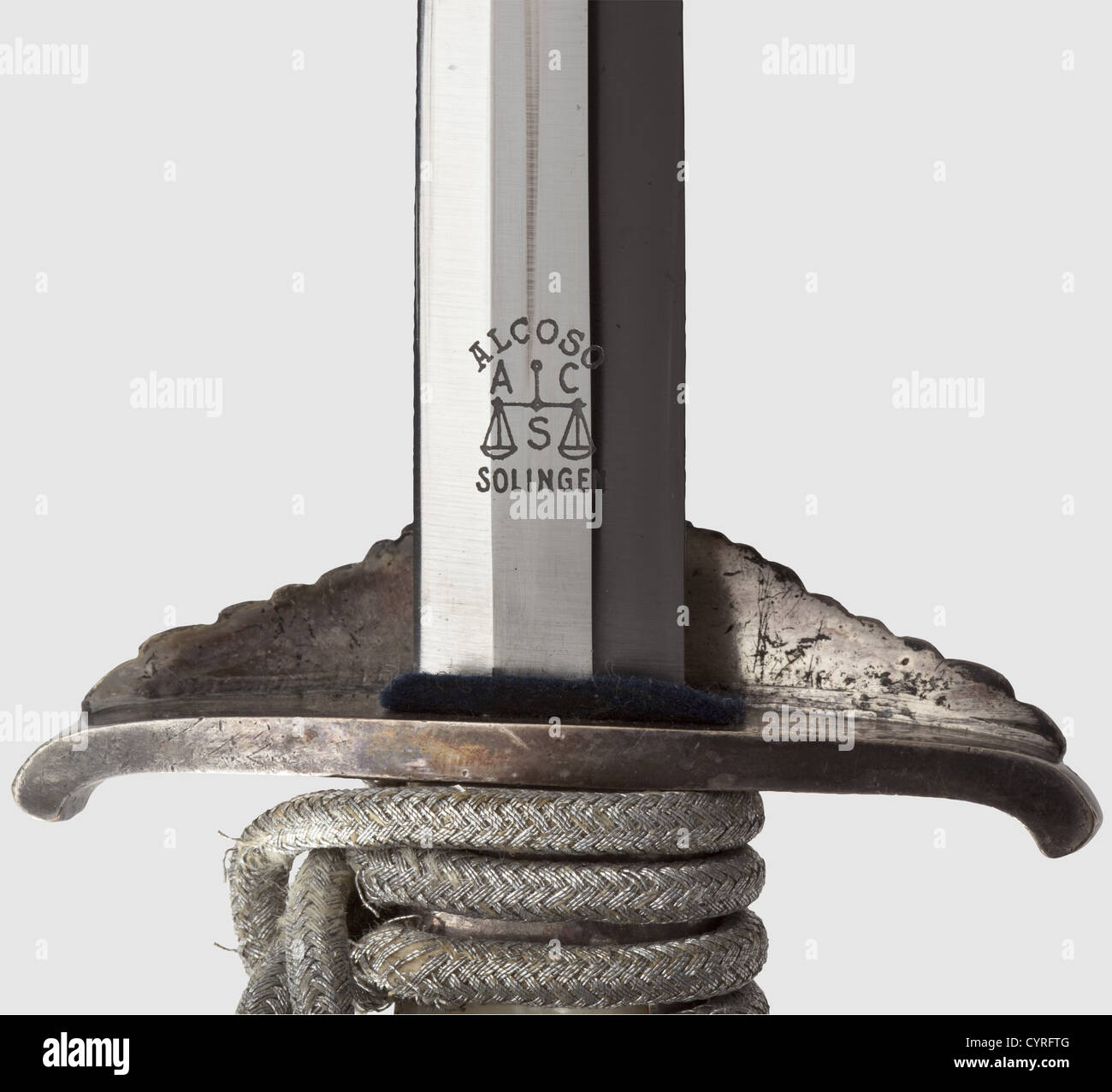 With Sword Knot And Hanger Dagger Blade High Resolution Stock ...
