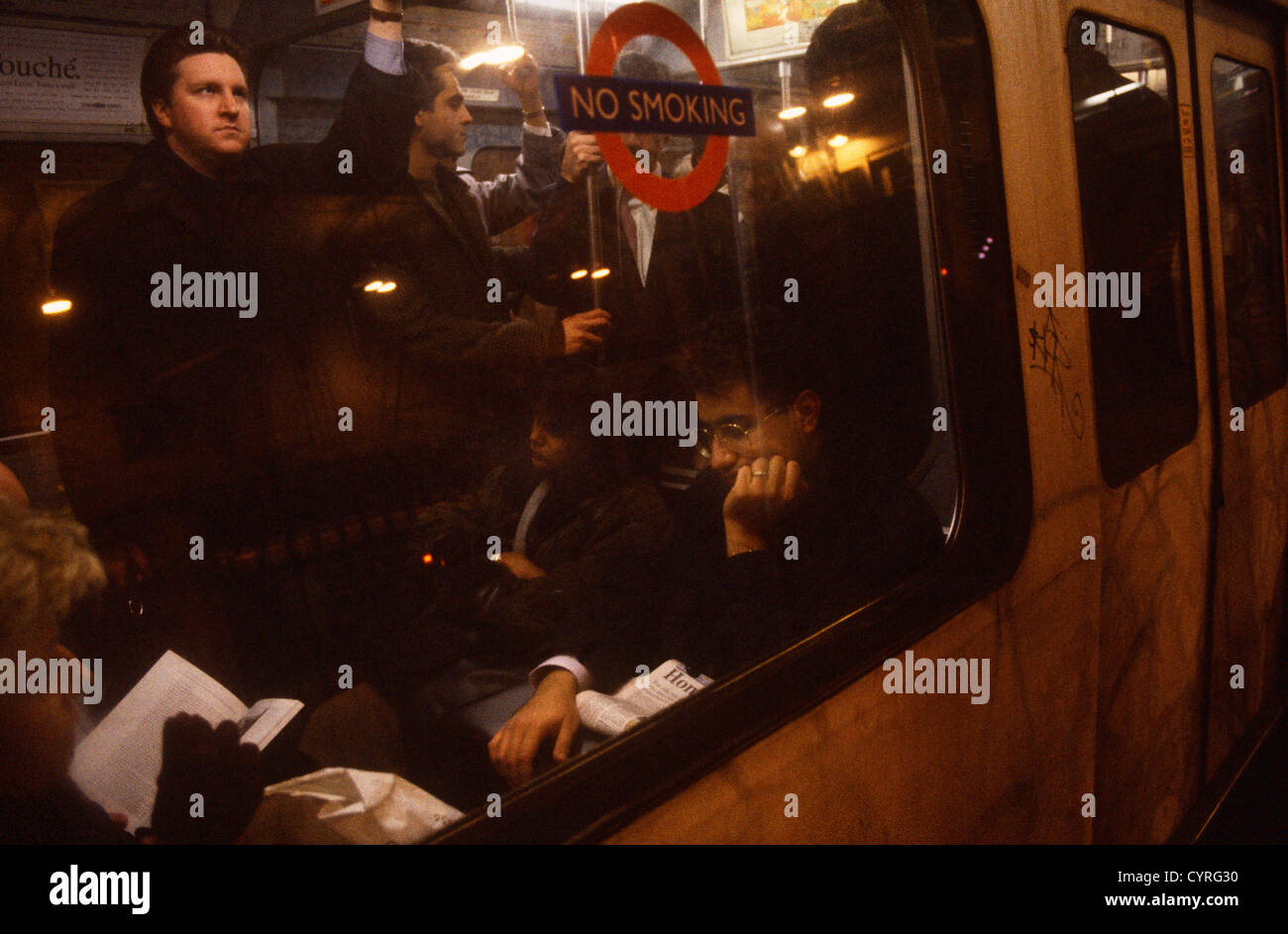 London underground 1990s hi-res stock photography and images - Alamy