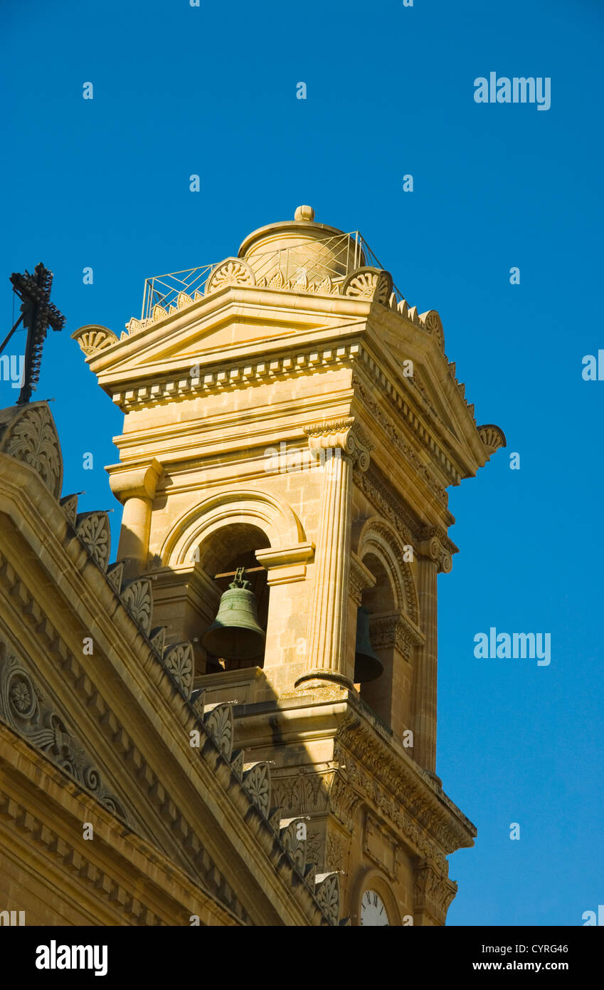 Low angle view of a church, Rotunda of St. Marija Assunta, Mosta, Malta ...