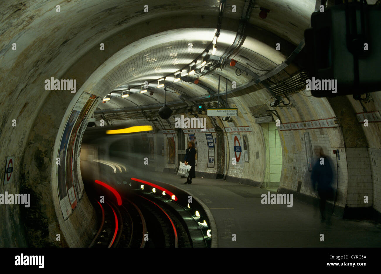 London underground 1990s hi-res stock photography and images - Alamy