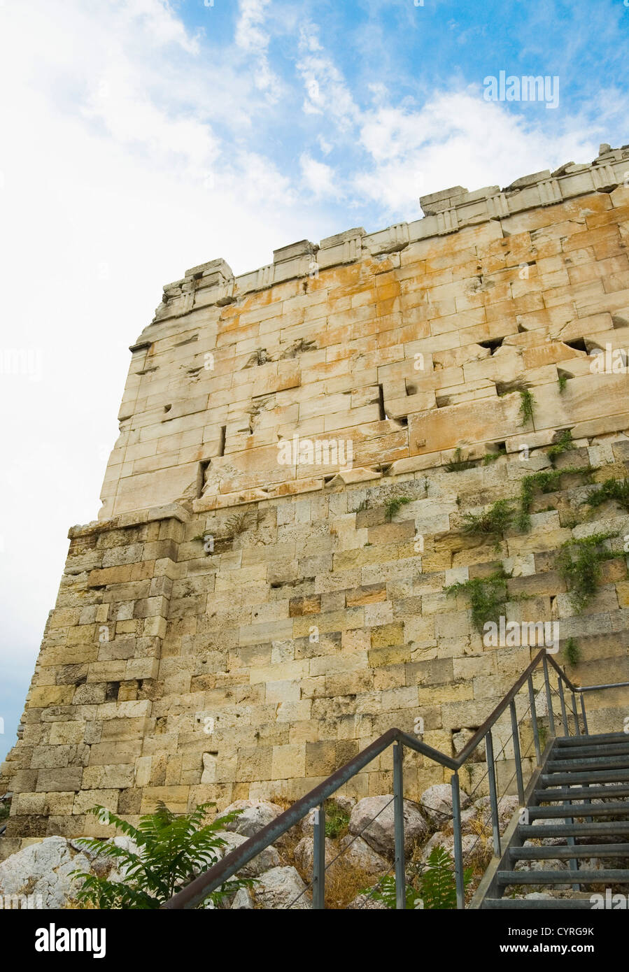 Acropolis steps athens hi-res stock photography and images - Alamy