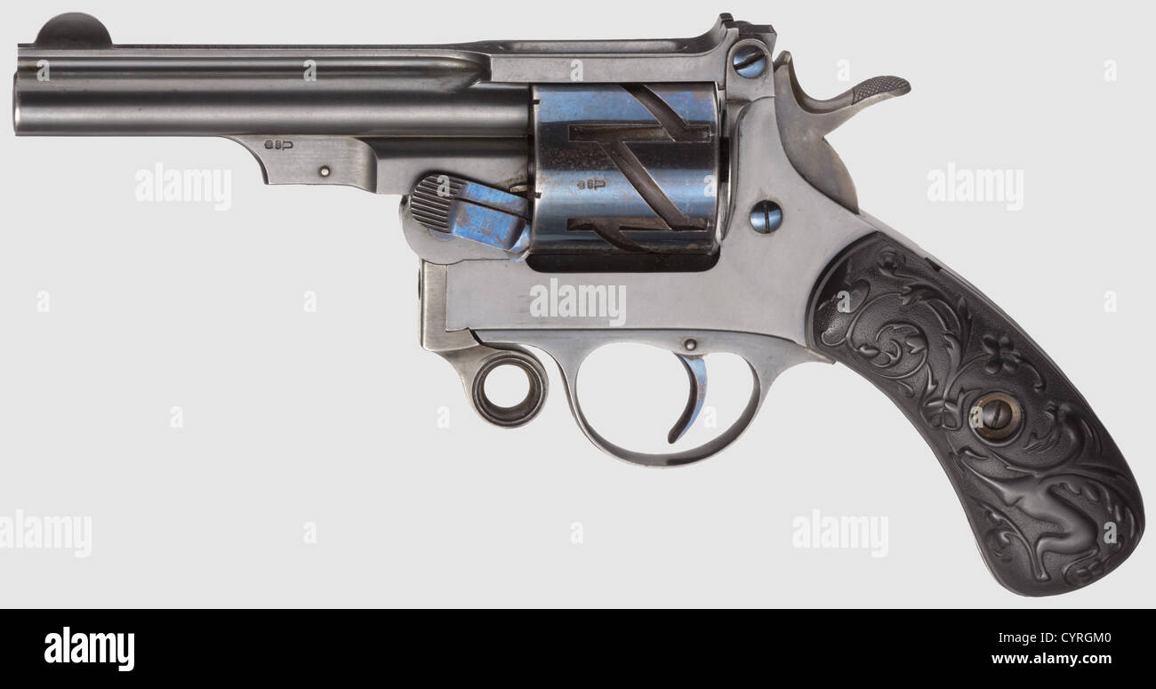 Revolver Mauser Mod. 1878("Zick-Zack-Revolver"),7.6 mm cal,no. 915 ...