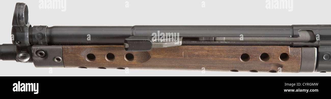 Self-loading rifle Heckler & Koch HK 41,.308 cal,no.001321J.Mirror-like ...