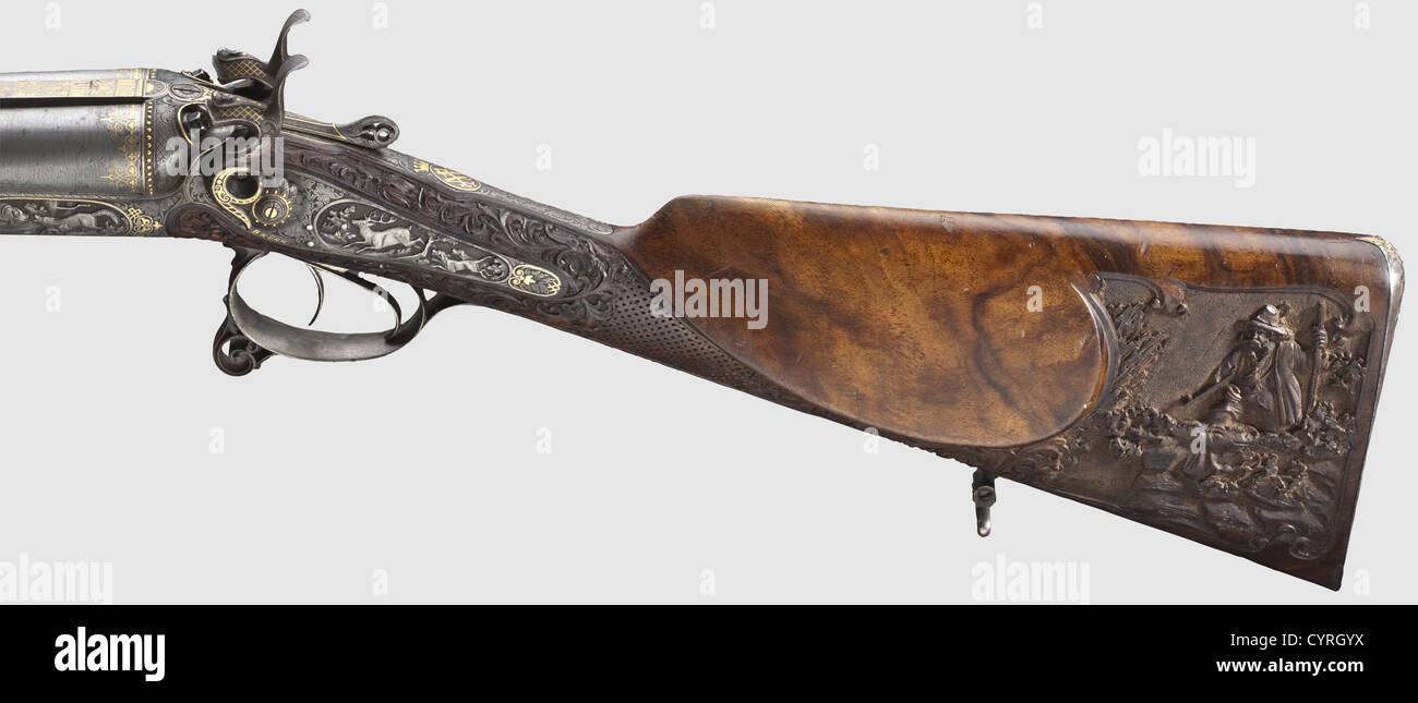 No number damascus barrels hi-res stock photography and images - Alamy