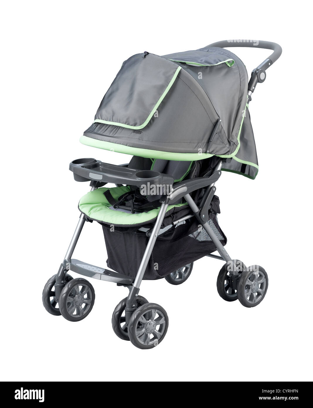 Nice and safety perambulator baby carriage Stock Photo - Alamy