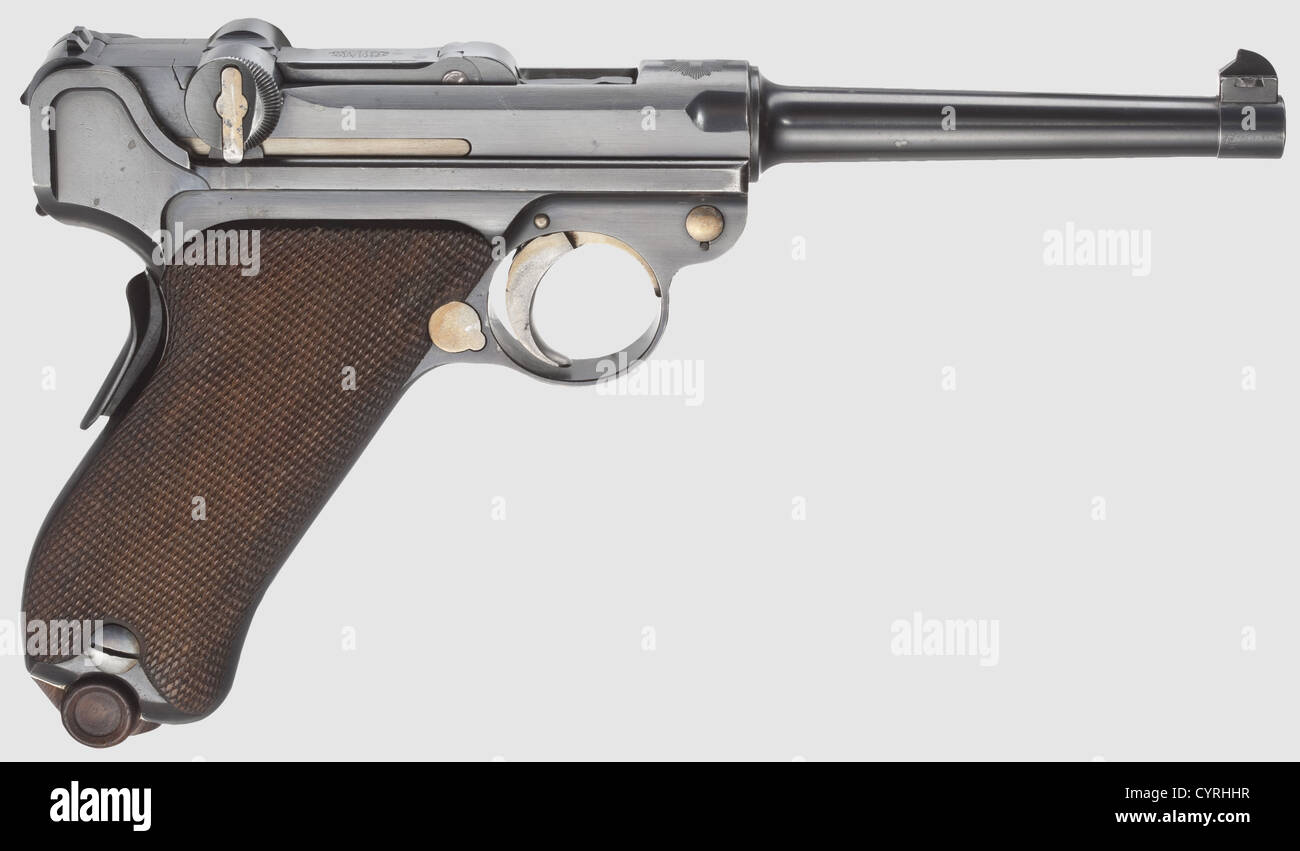 Self loading pistol parabellum mod 00 1900 hi-res stock photography and ...