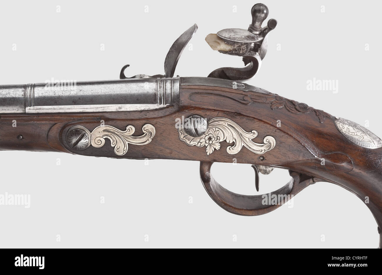 Escutcheon flintlock pistol hi-res stock photography and images - Alamy