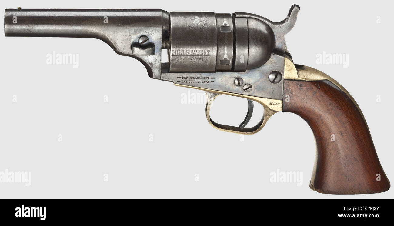 Colt Small Frame Cartridge Model w/o Ejector,Cal. .38,no. 310515 ...