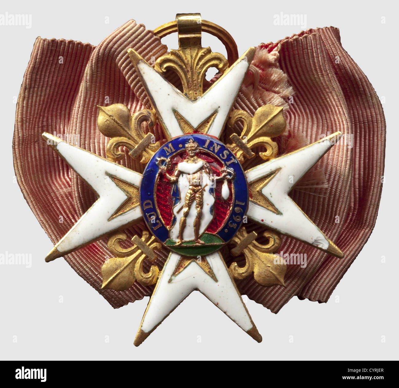 Military Order of St. Louis,France,Orders Group of Brigadier Olivier ...