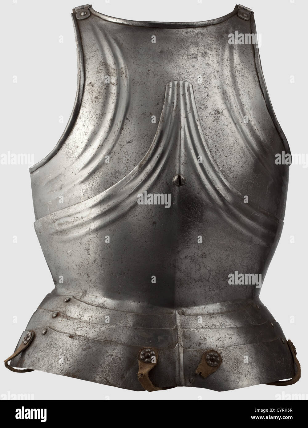 A German Gothic breast-plate,circa 1470 - 1490 Two-piece construction ...