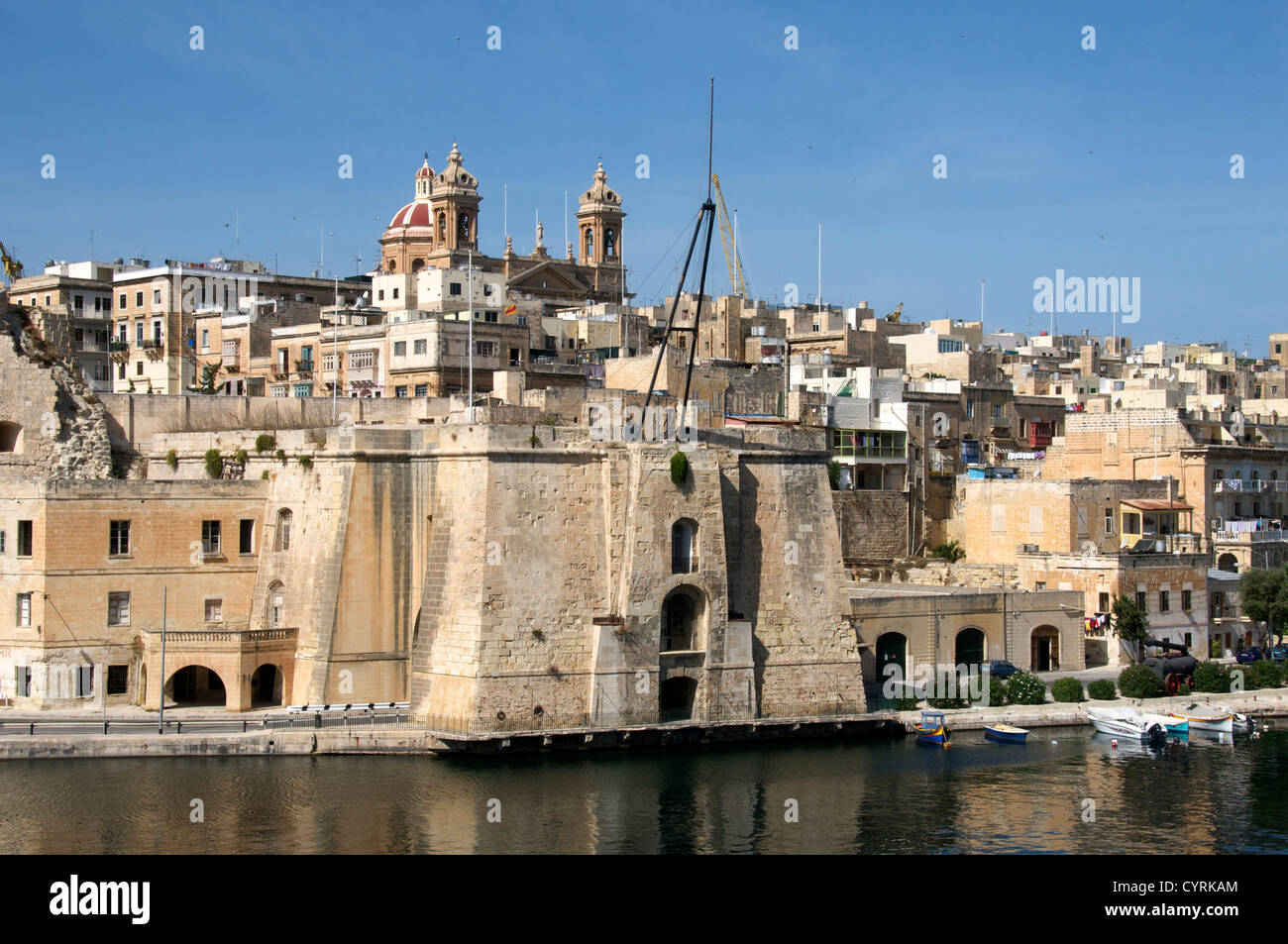 Valletta waterfront malta hi-res stock photography and images - Alamy