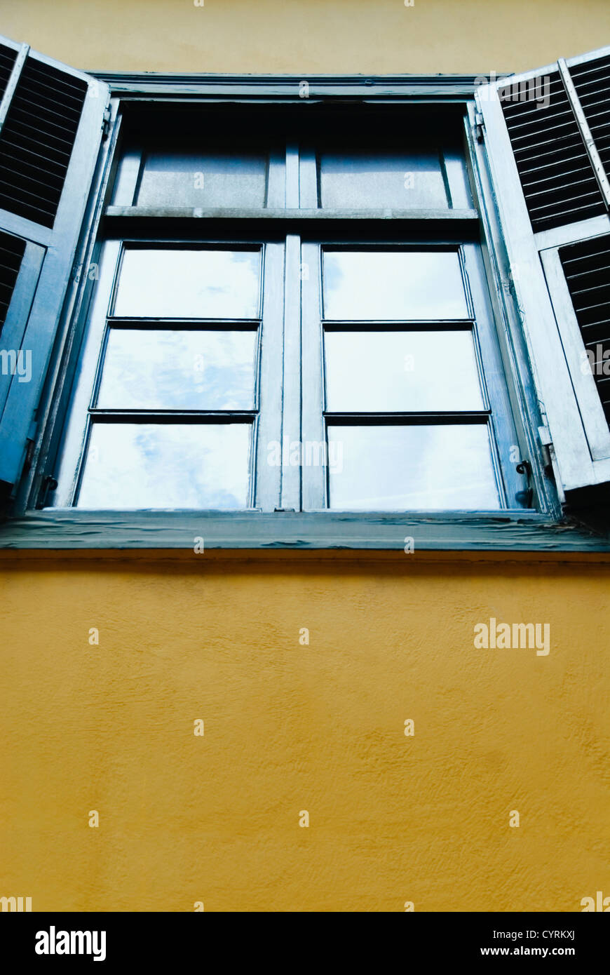 Window in a house, Athens, Greece Stock Photo - Alamy