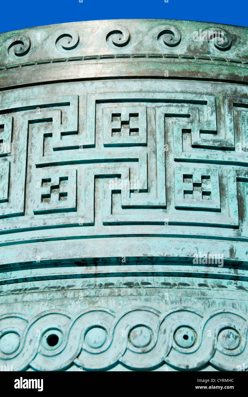 Details of carving on a structure, Athens, Greece Stock Photo - Alamy