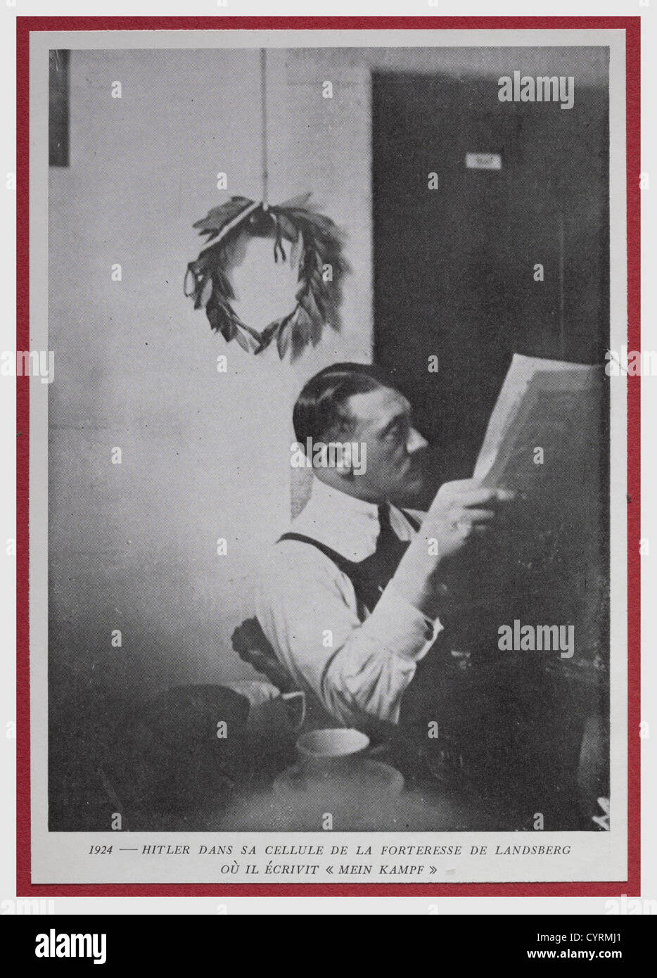 Adolf hitler in prison hi-res stock photography and images - Alamy