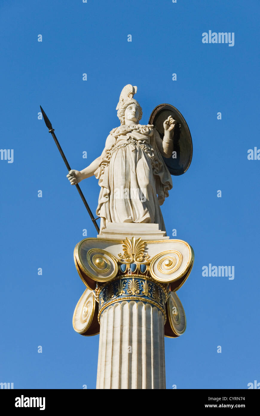 Ancient greek statue spear hi-res stock photography and images - Alamy