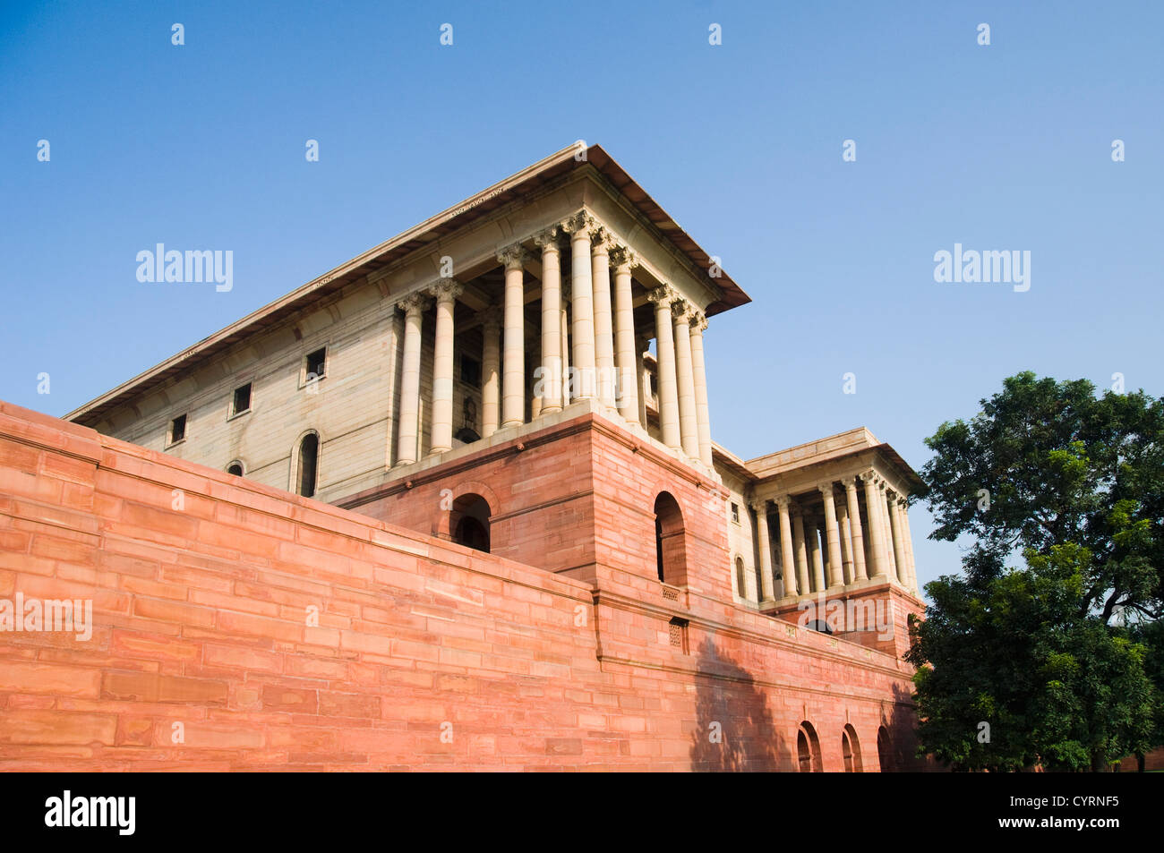 Facade government building new delhi hi-res stock photography and ...