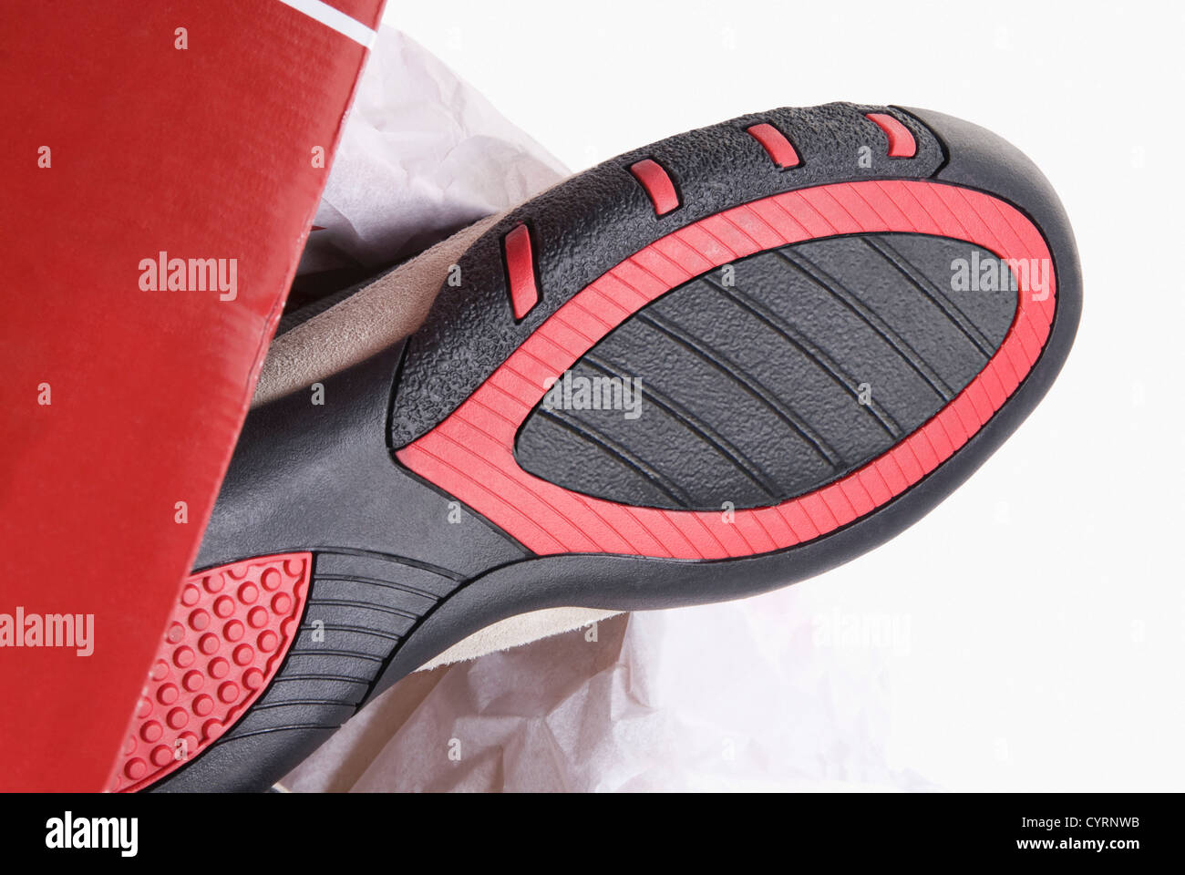 Close-up of the sole of a shoe Stock Photo - Alamy