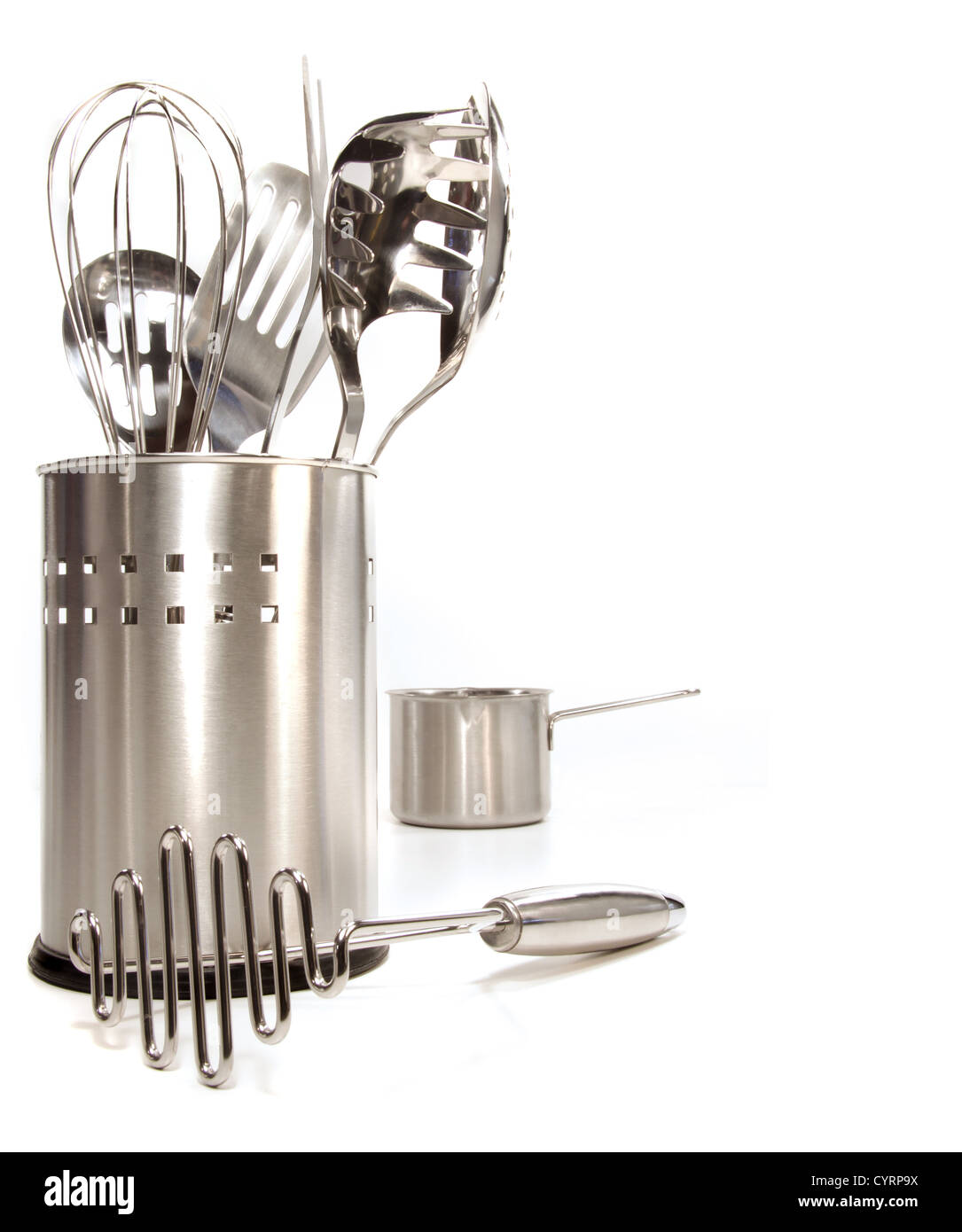 Aluminum kitchen utensils hi-res stock photography and images - Alamy