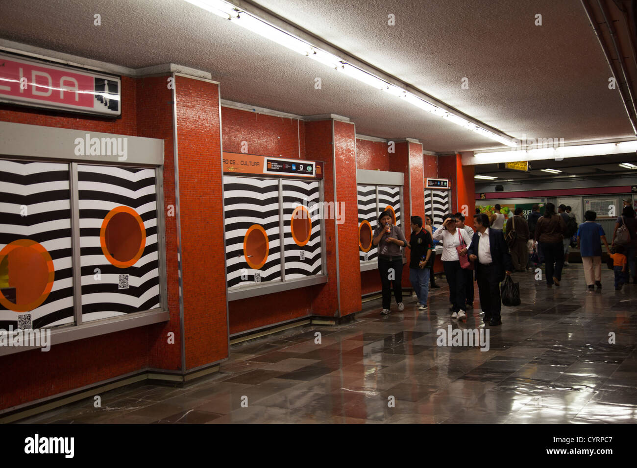 Passengers inside mexico city hi-res stock photography and images - Alamy