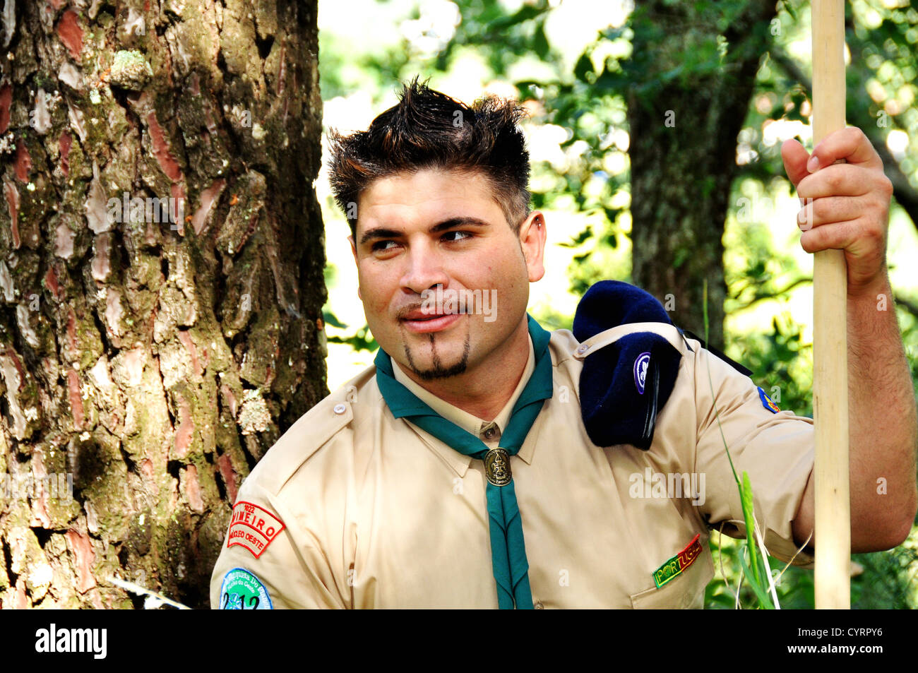 Scout man hi-res stock photography and images - Alamy
