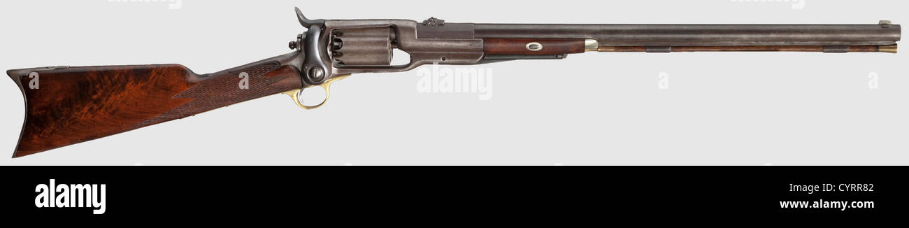 A Colt Mod. 1855 Revolving Carbine("British Carbine"),circa 1862,cal ...