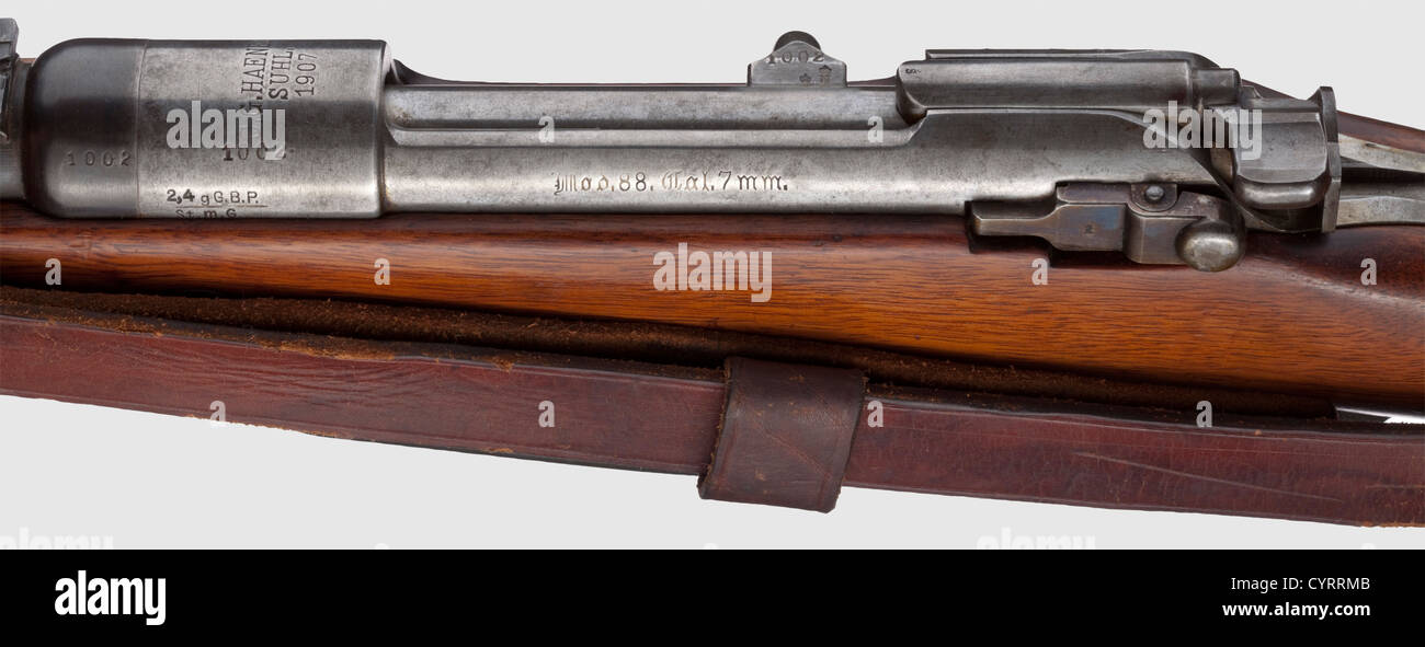 Carbine 88,Haenel 1907,cal.7 x 57,border guards or police,No.1002 ...