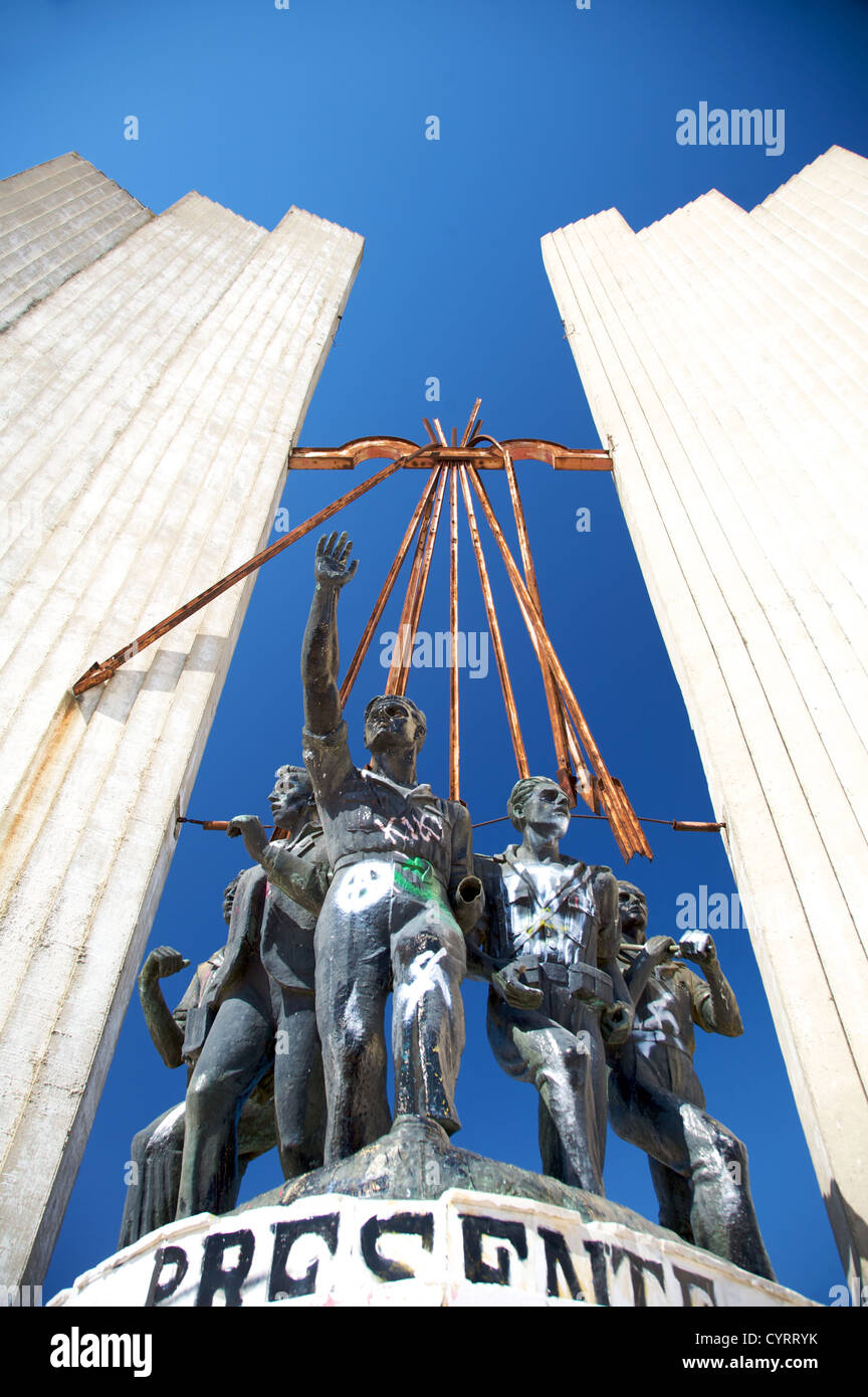 public free access abandoned ancient fascism monument in valladolid ...