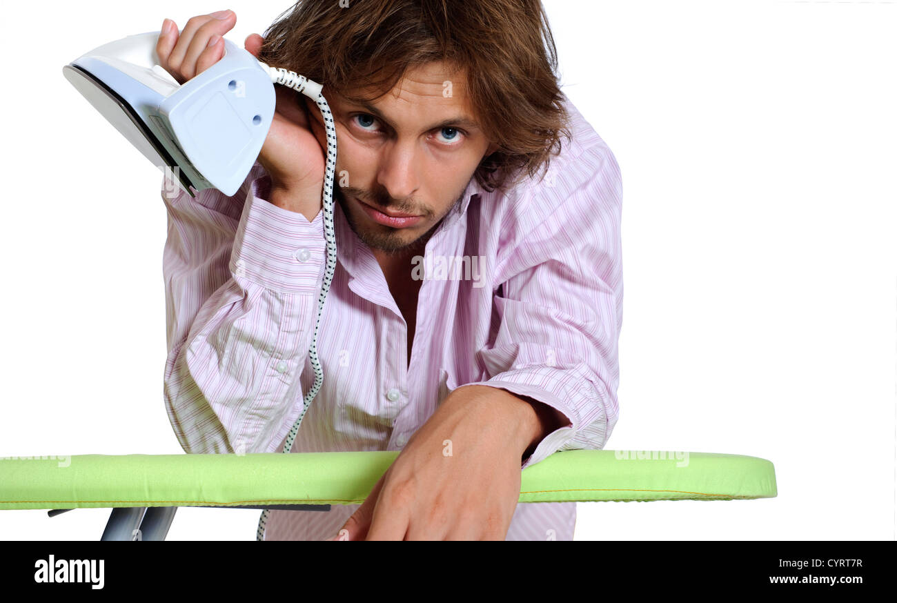 Man Suit Press High Resolution Stock Photography and Images - Alamy