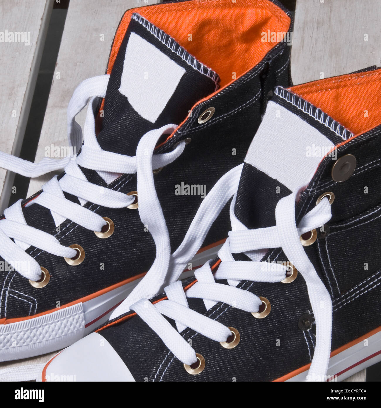 Canvas Tennis Shoes High Resolution Stock Photography and Images - Alamy