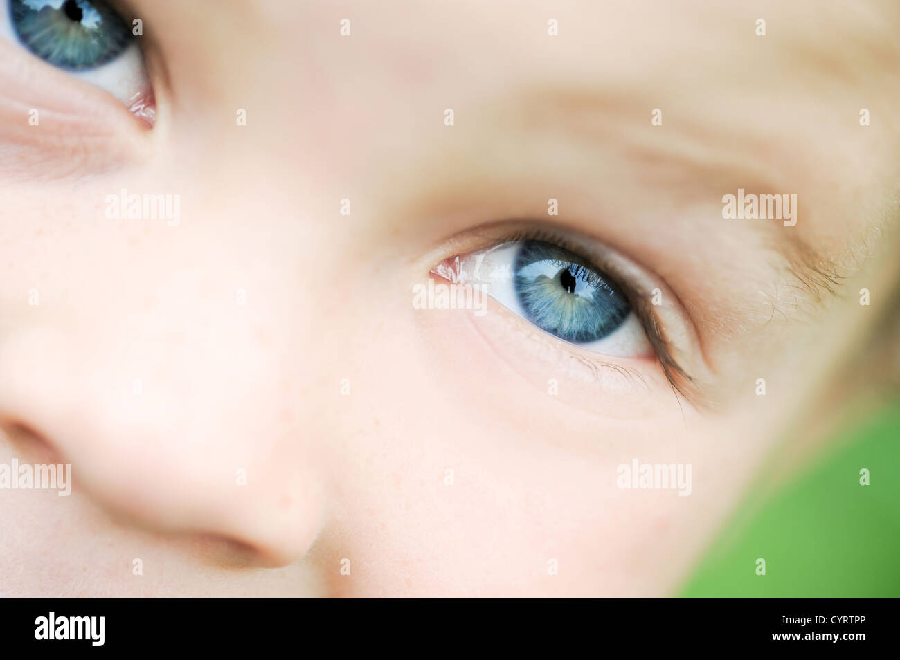 Beautiful eyes of a young boy Stock Photo - Alamy