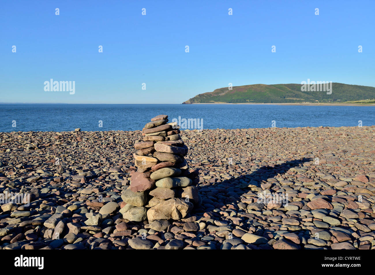 Porlock weir porlock somerset england hi-res stock photography and ...