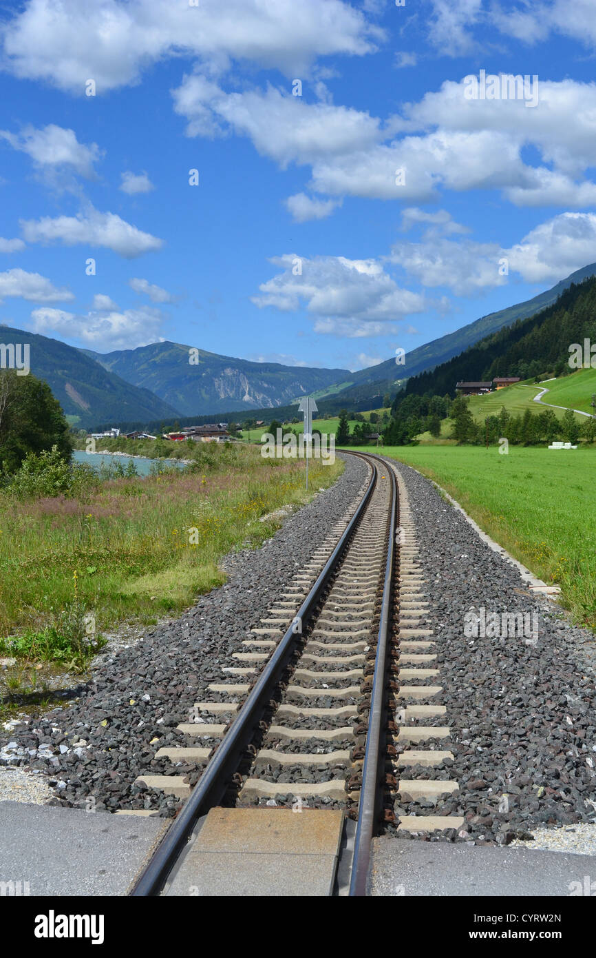 Austrian alps railway hi-res stock photography and images - Alamy